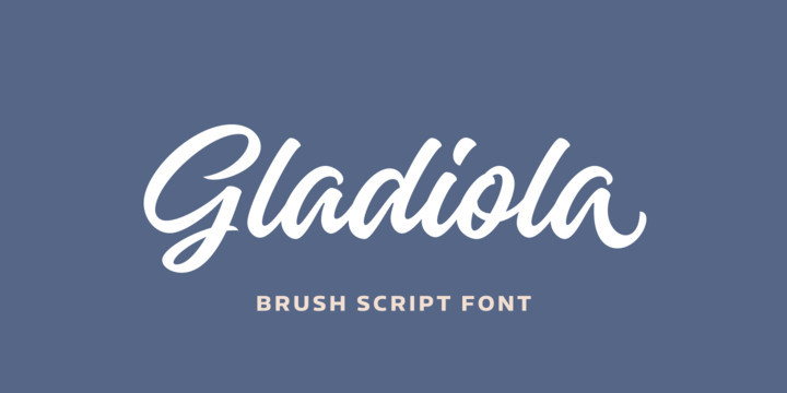 Gladiola Font - Free Font
