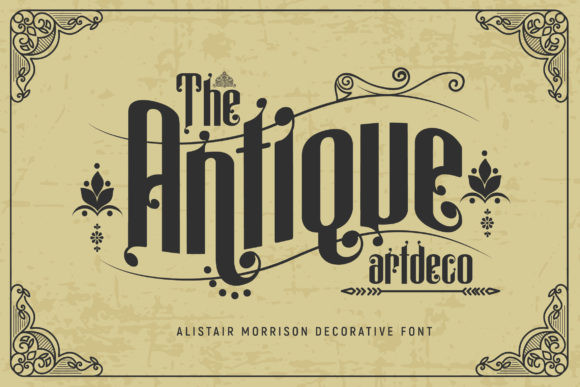 Alistair Morrison Font - Free Font