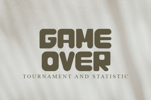 Bold Line Font - Free Font