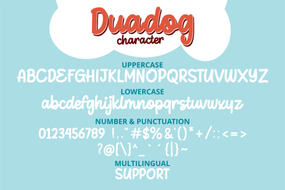Duadog Font - Free Font