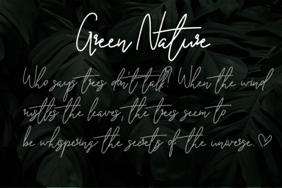 Natural Font - Free Font