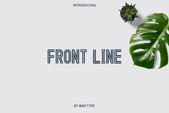 Out Line Font - Free Font