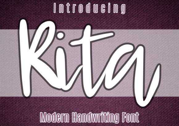 Rita Font - Free Font