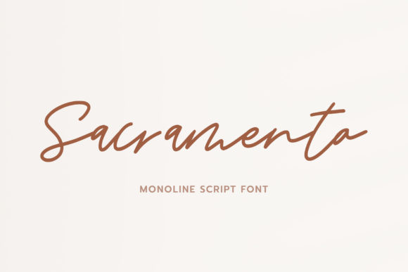 Sacramento Font - Free Font