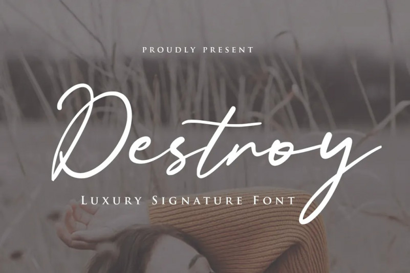 Destroy Font - Free Font