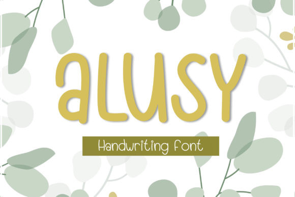 Alusy Font - Free Font