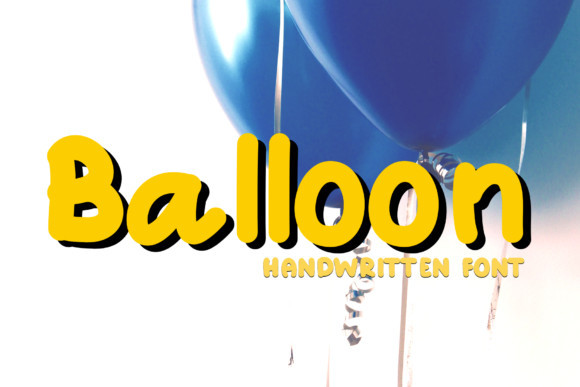 Balloon Font - Free Font