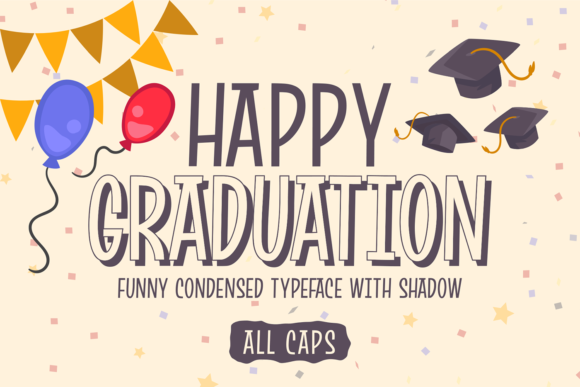 Happy Graduation Font - Free Font