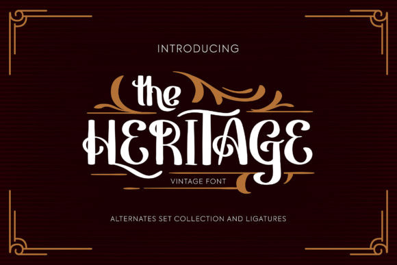 Heritage Font - Free Font