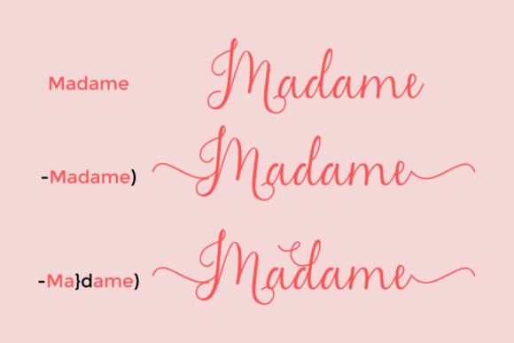 Madame Naila Font - Free Font