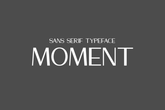 Moment Font - Free Font