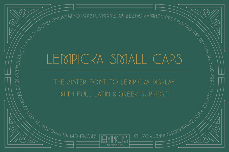 Lempicka Font - Free Font