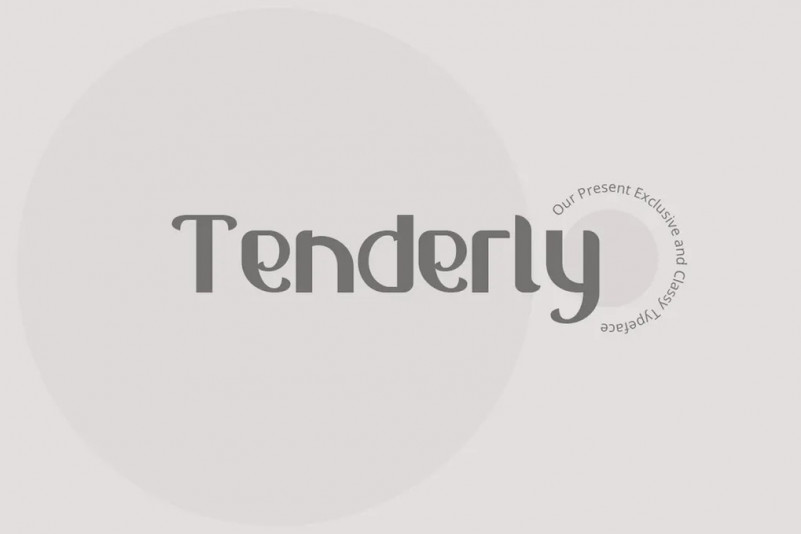 Tenderly Font - Free Font