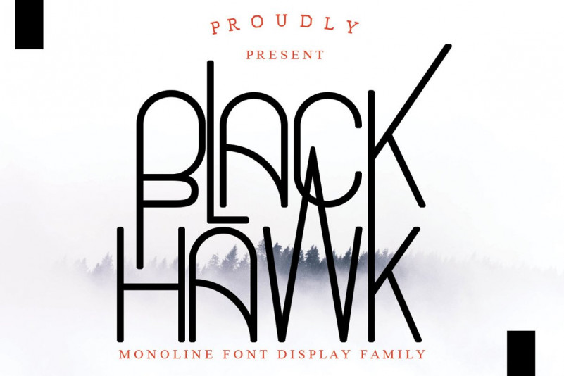 Black Hawk Font - Free Font