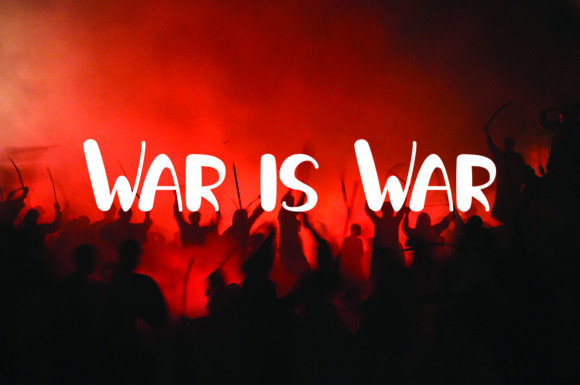 Battle War Font - Free Font