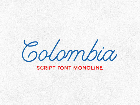Colombia Font - Free Font