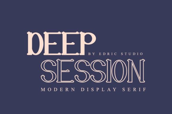 Deep Session Font - Free Font