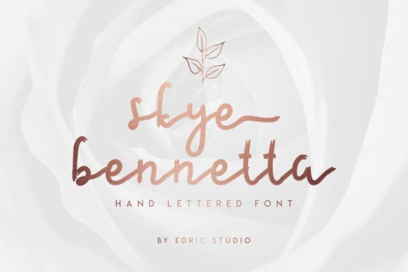 Skye Bennetta Font - Free Font