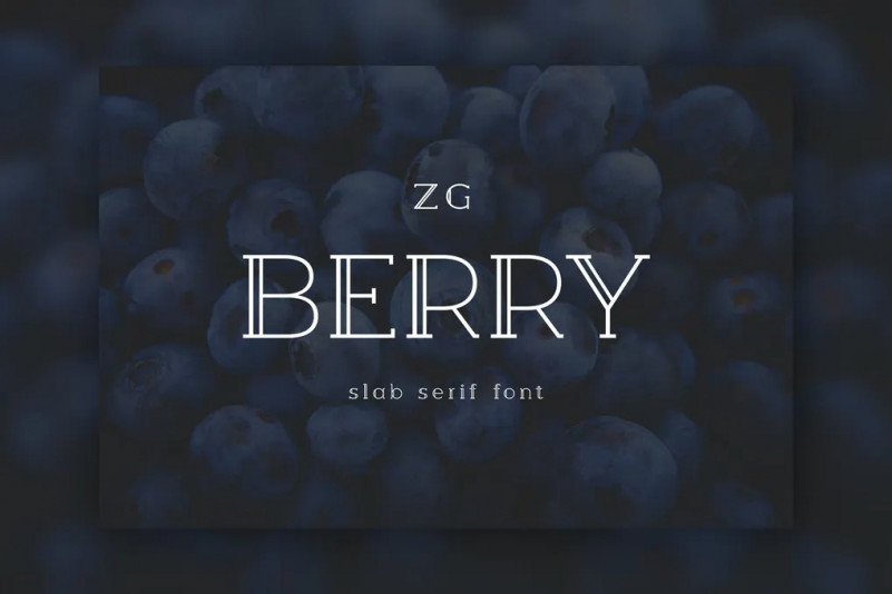 Berry Font - Free Font