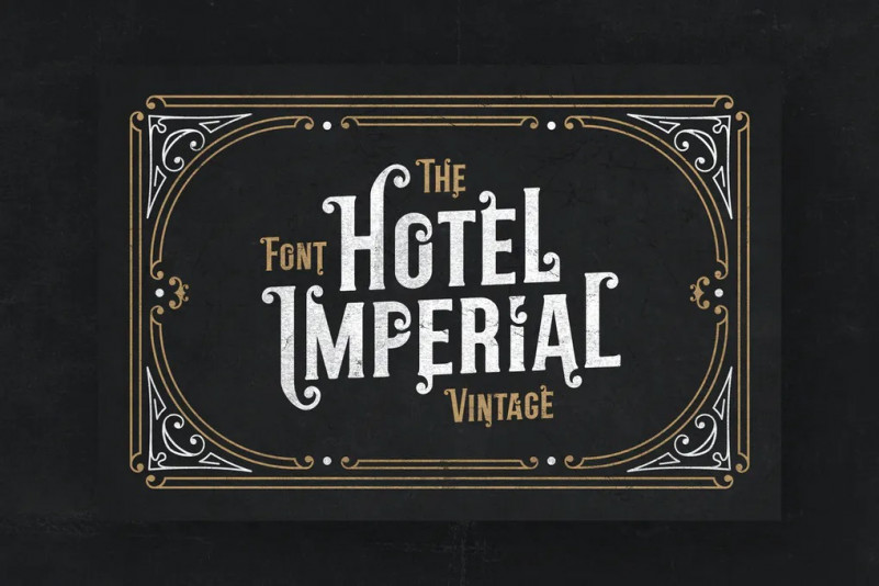 Hotel Imperial Font - Free Font