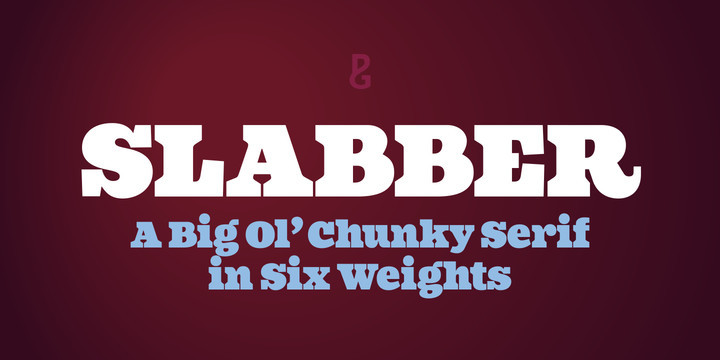 Slabber Font - Free Font