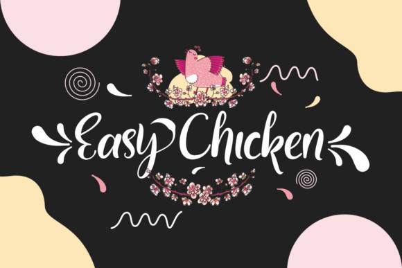 Easy Chicken Font - Free Font