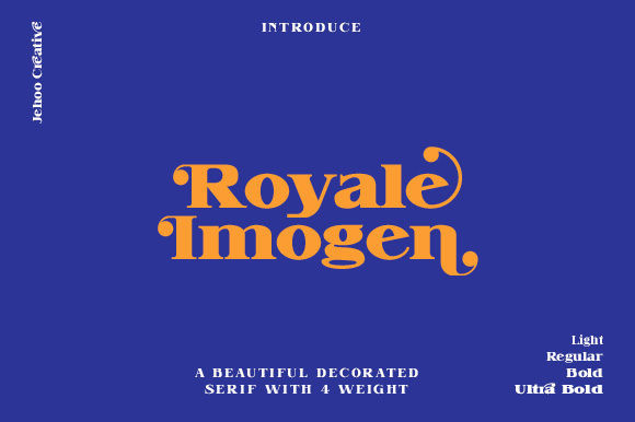 Royale Imogen Font - Free Font