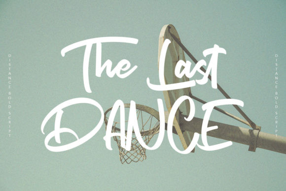 Distance Font - Free Font