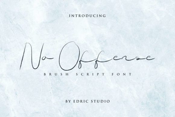 No Offense Font - Free Font
