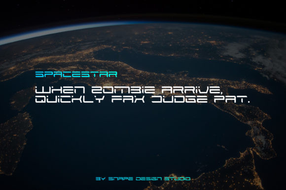 Spacestar Font - Free Font