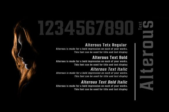 Alterous Text Font - Free Font
