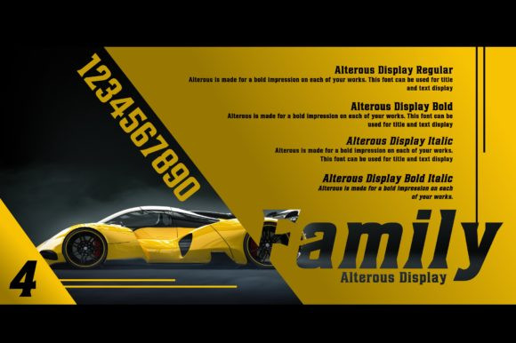 Alterous Font - Free Font