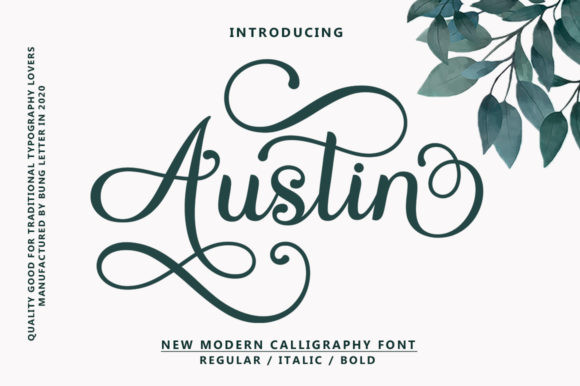 Austin Font - Free Font