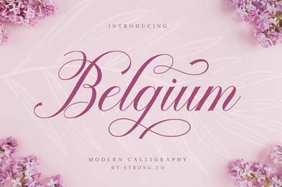 Belgium Font Family - Free Font