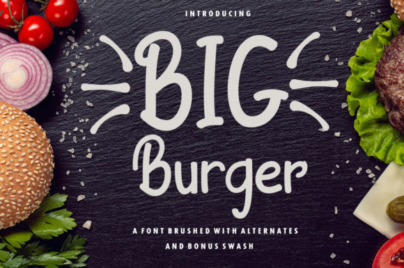 Big Burger Font - Free Font