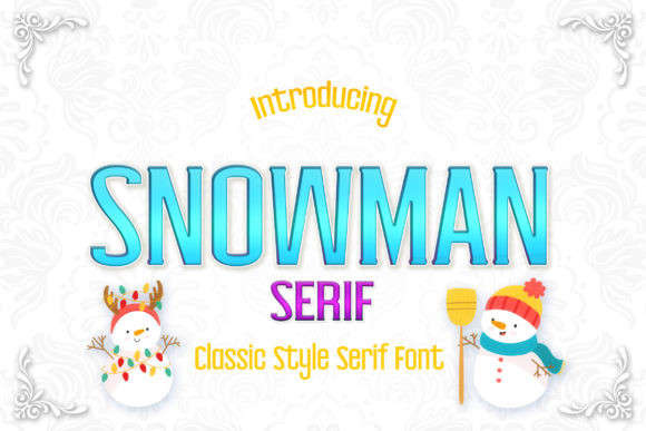 Snowman Font - Free Font