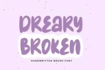 Broken - Bold Serif Font - Free Font