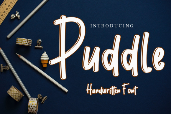 Puddle Font - Free Font