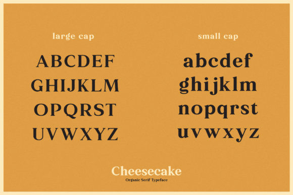 Cheesecake Font - Free Font