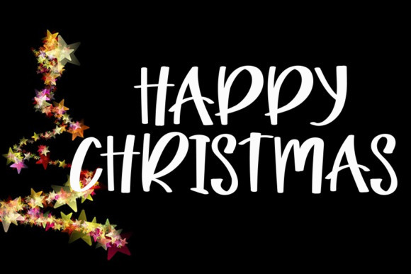 Christmas Light Font - Free Font