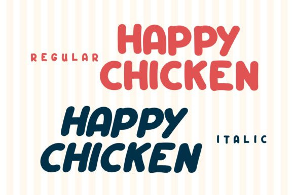 Happy Chicken Font - Free Font
