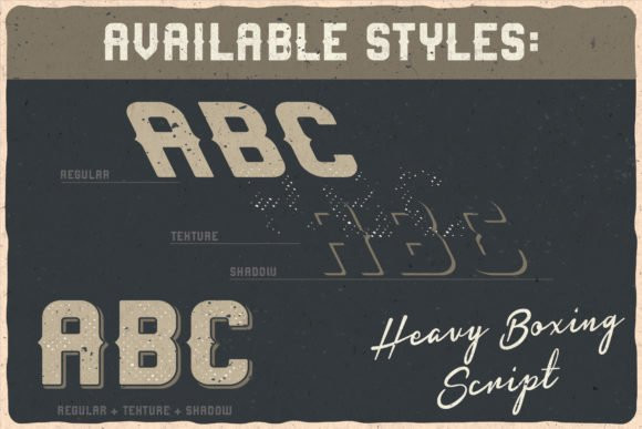 Heavy Boxing Font - Free Font
