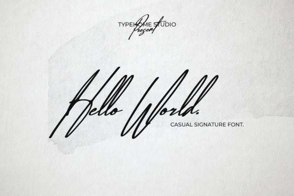 Hello World Font - Free Font