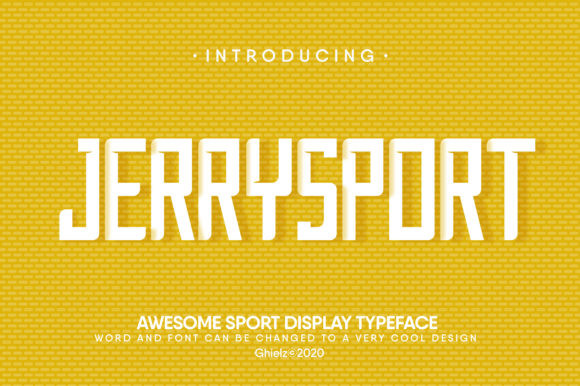 JerrySport Font - Free Font