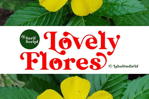 Lovely Flores Font - Free Font