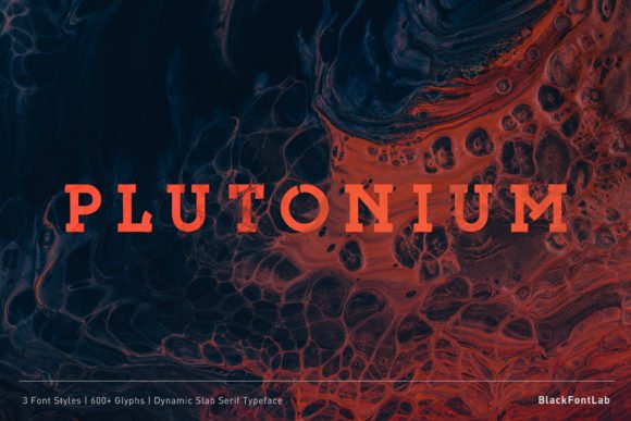 Plutonium Font - Free Font
