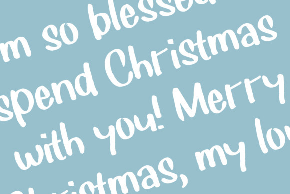 Snowy Christmas Font - Free Font