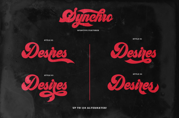 Synchro Font - Free Font