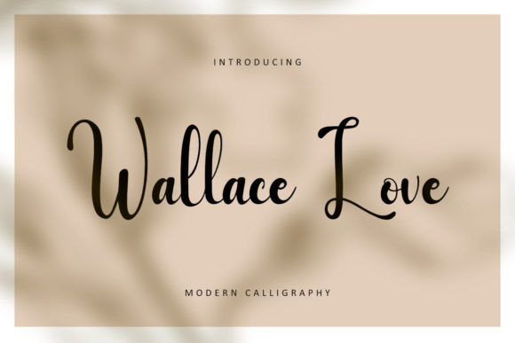 Wallace Love Font - Free Font