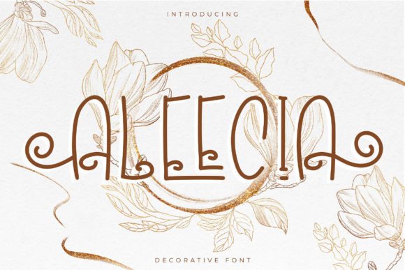 Aleecia Font - Free Font